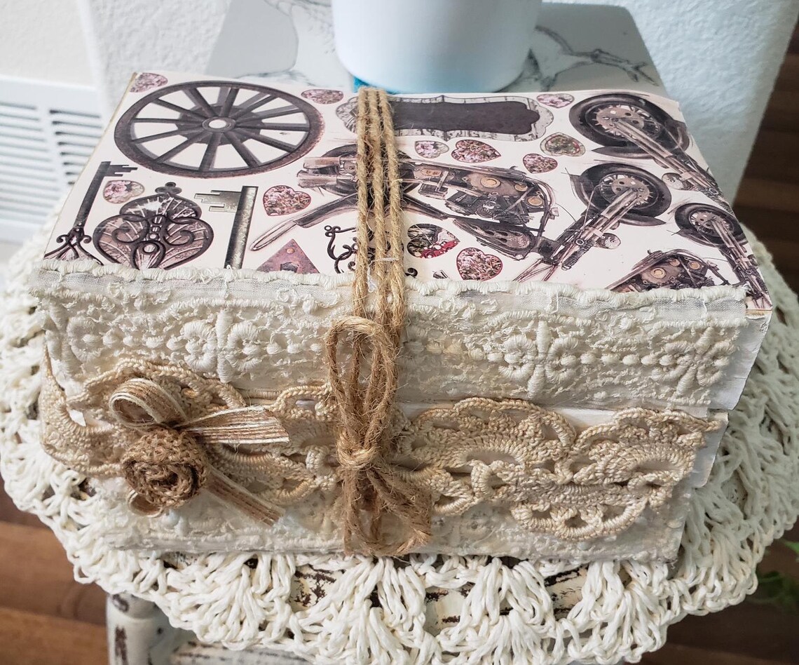 Unique Shabby Chic Book Stack: Hand-painted and Designed - Etsy