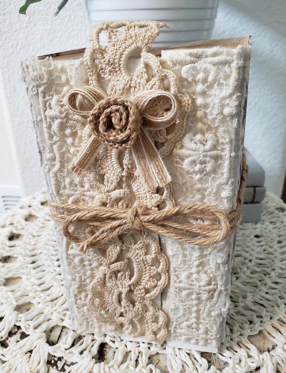Unique Shabby Chic Book Stack: Hand-painted and Designed - Etsy