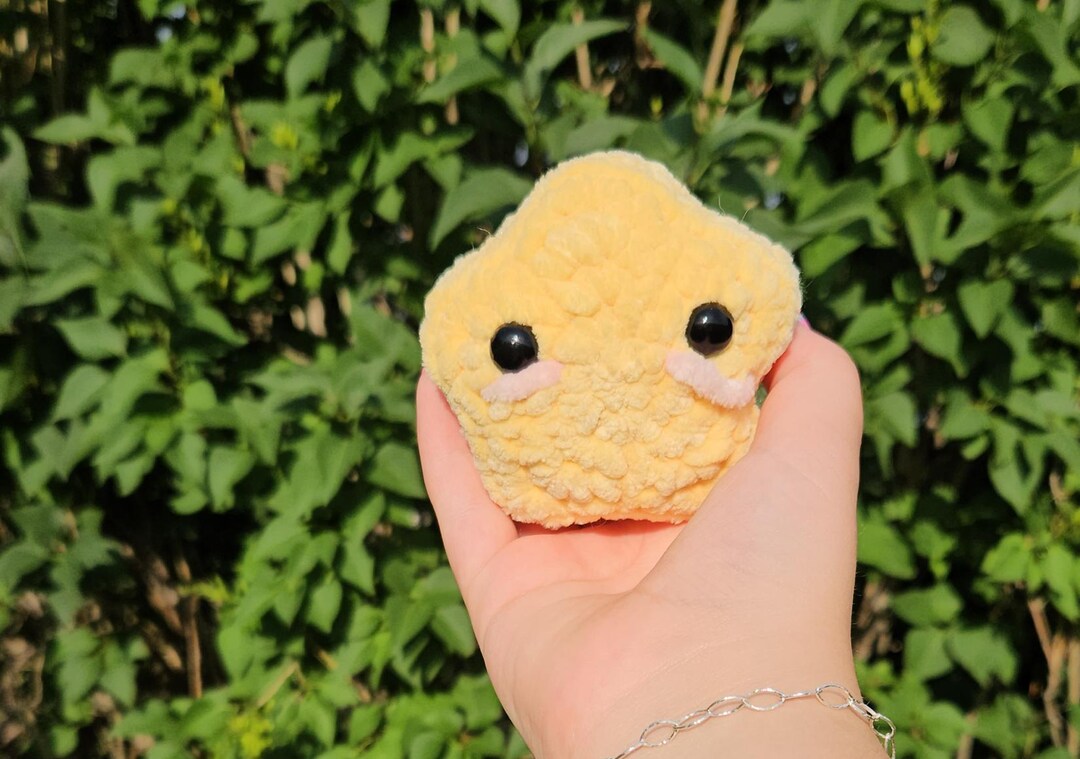 Yellow Star Hand Crocheted Stuffie - Etsy