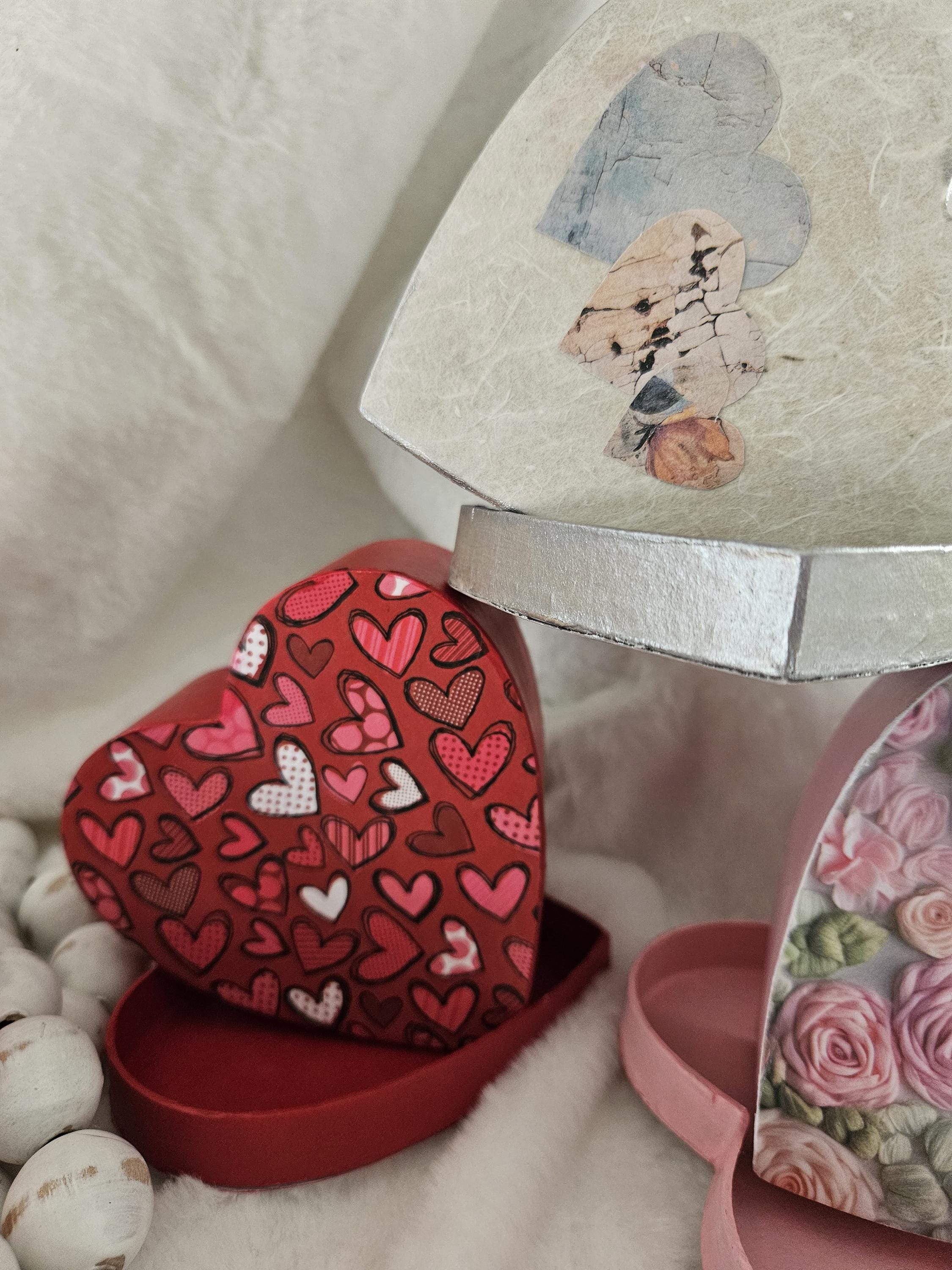 Love in a Box: Cardboard Valentine Keepsakes-3 Options - Etsy