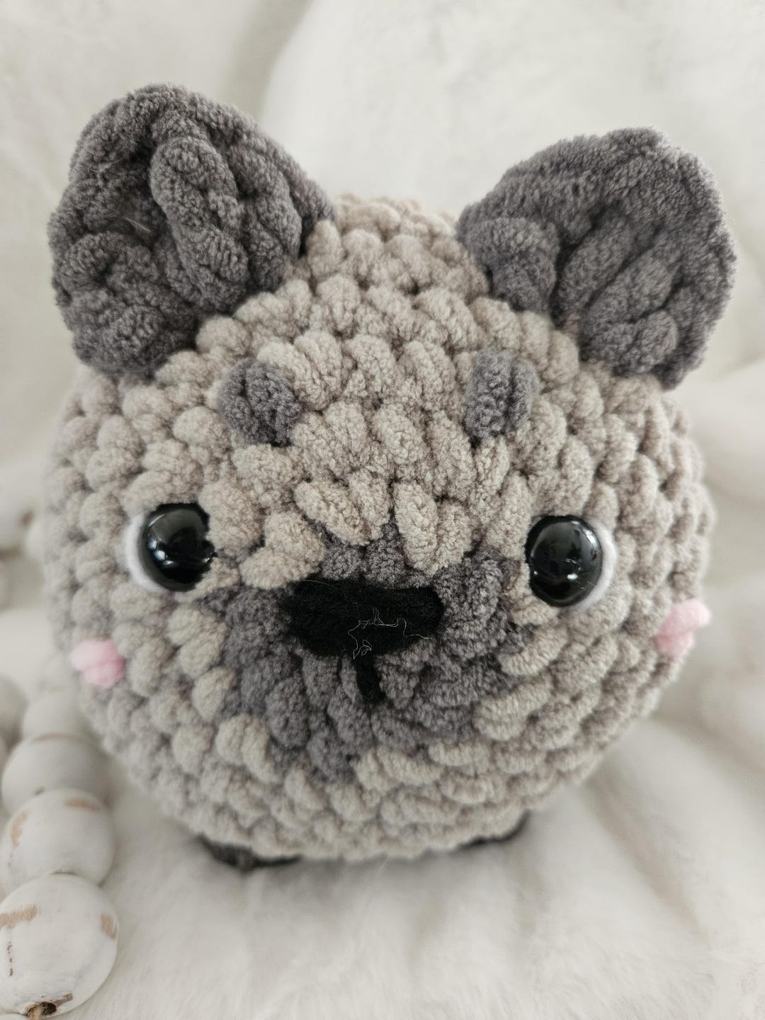 Handmade Crochet Husky Dog Plushie: Adorable Loaf Stuffed Animal - Etsy