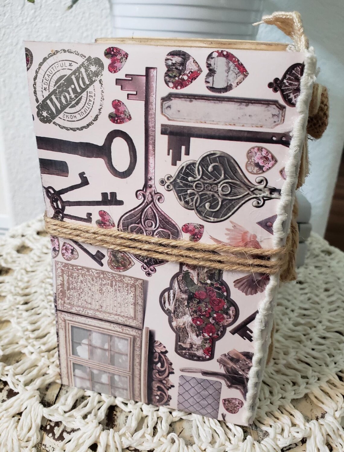 Unique Shabby Chic Book Stack: Hand-painted and Designed - Etsy