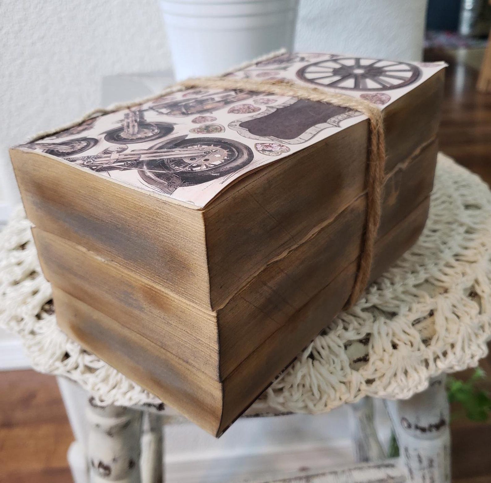 Unique Shabby Chic Book Stack: Hand-painted and Designed - Etsy