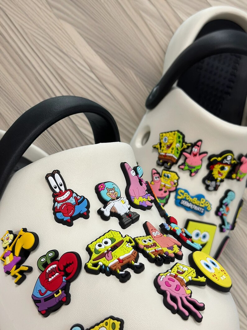 Spongebob Squarepants Croc Charms 90's Charms Patrick Star Croc Charm ...