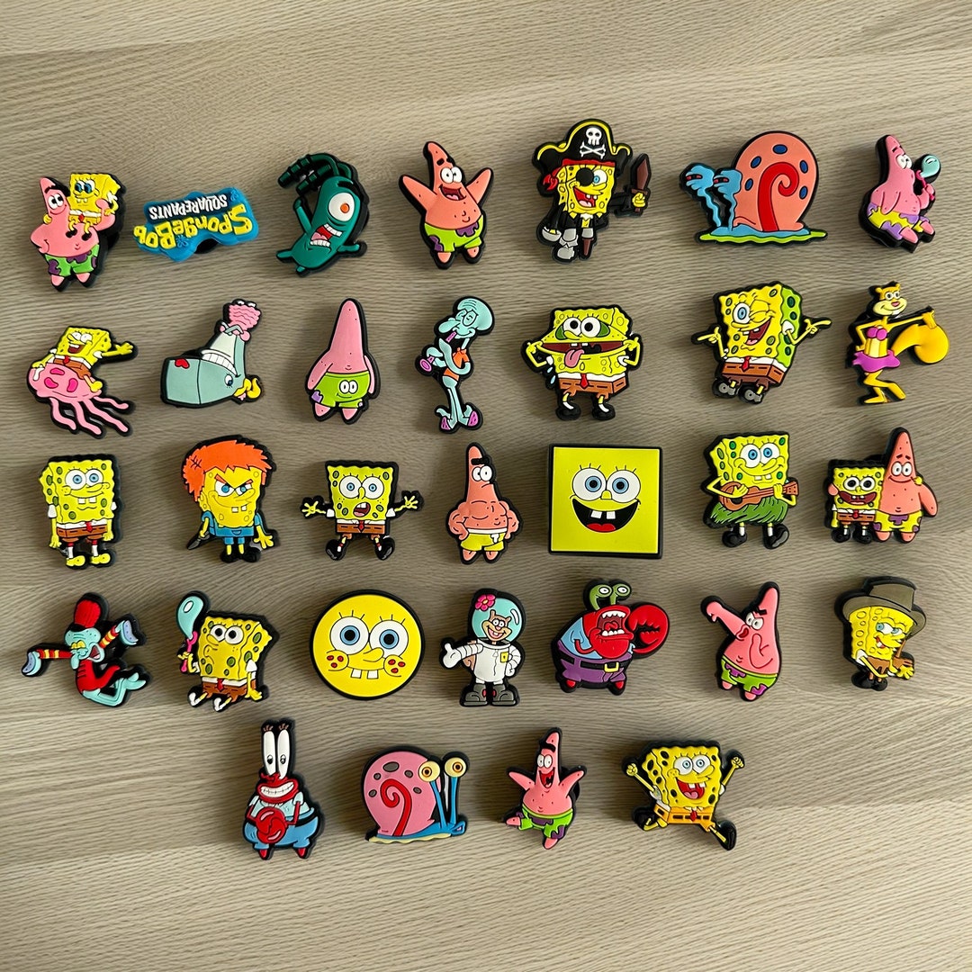 Spongebob Squarepants Croc Charms 90's Charms Patrick Star Croc Charm ...