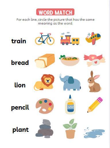 1st Grade Vocabulary Building Activity Book - Etsy