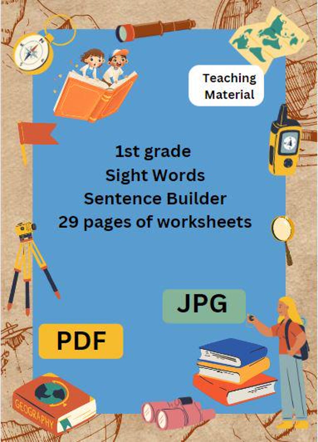 1st Grade Sight Word Sentence Building - Etsy