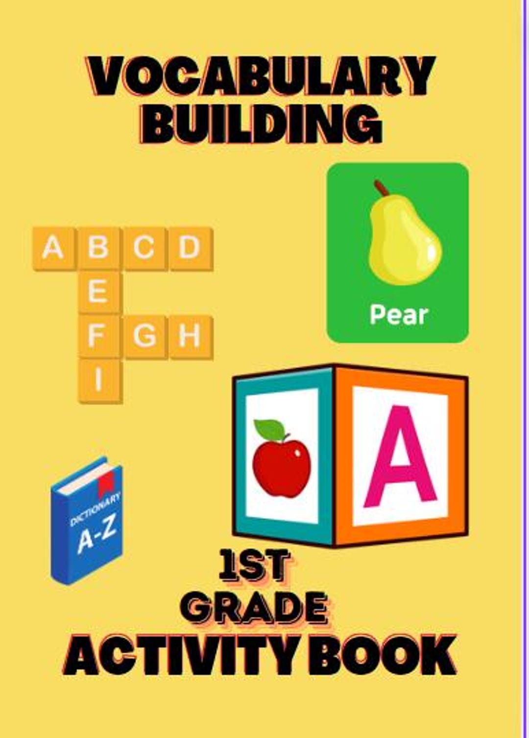 1st Grade Vocabulary Building Activity Book - Etsy