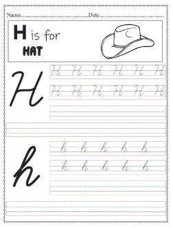 A 40 PG Cursive Handwriting Workbook - Etsy