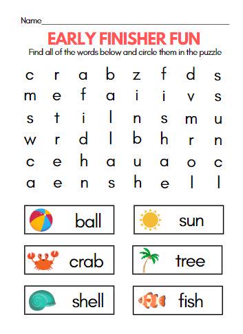 1st Grade Vocabulary Building Activity Book - Etsy