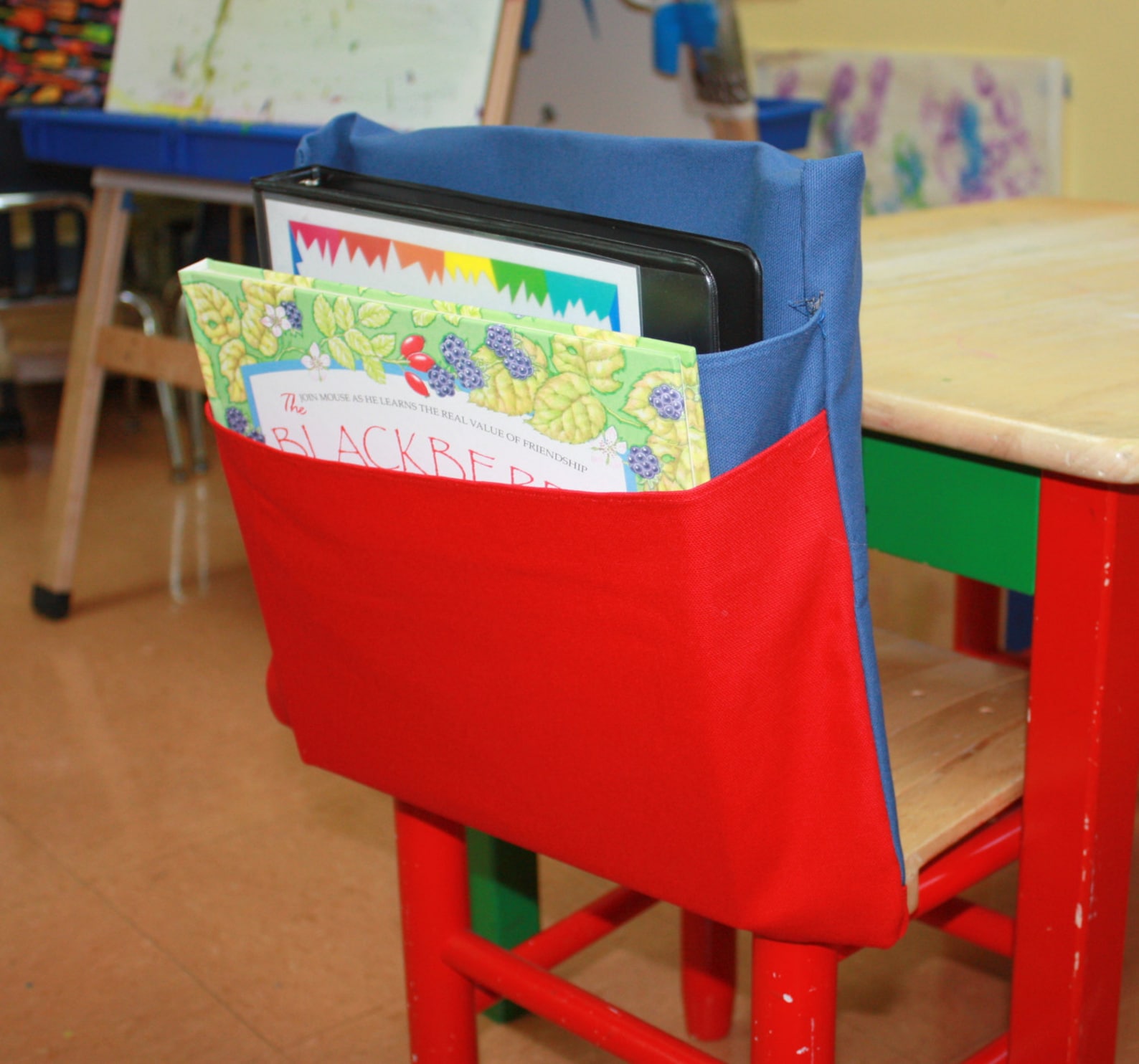 25 - 2 Pocket Chair Pocket, Seat Desk Pouch Create Your OWN Color ...
