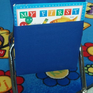 How to MAKE A Chair Pocket, Desk Seat Cover, Pouch INSTRUCTIONS DIY ...