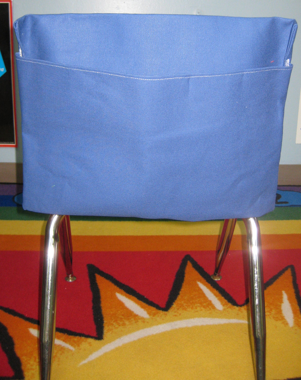 10 Chair Pockets, Seat Desk Pouch, Canvas Chair Pocket, Fits Medium ...