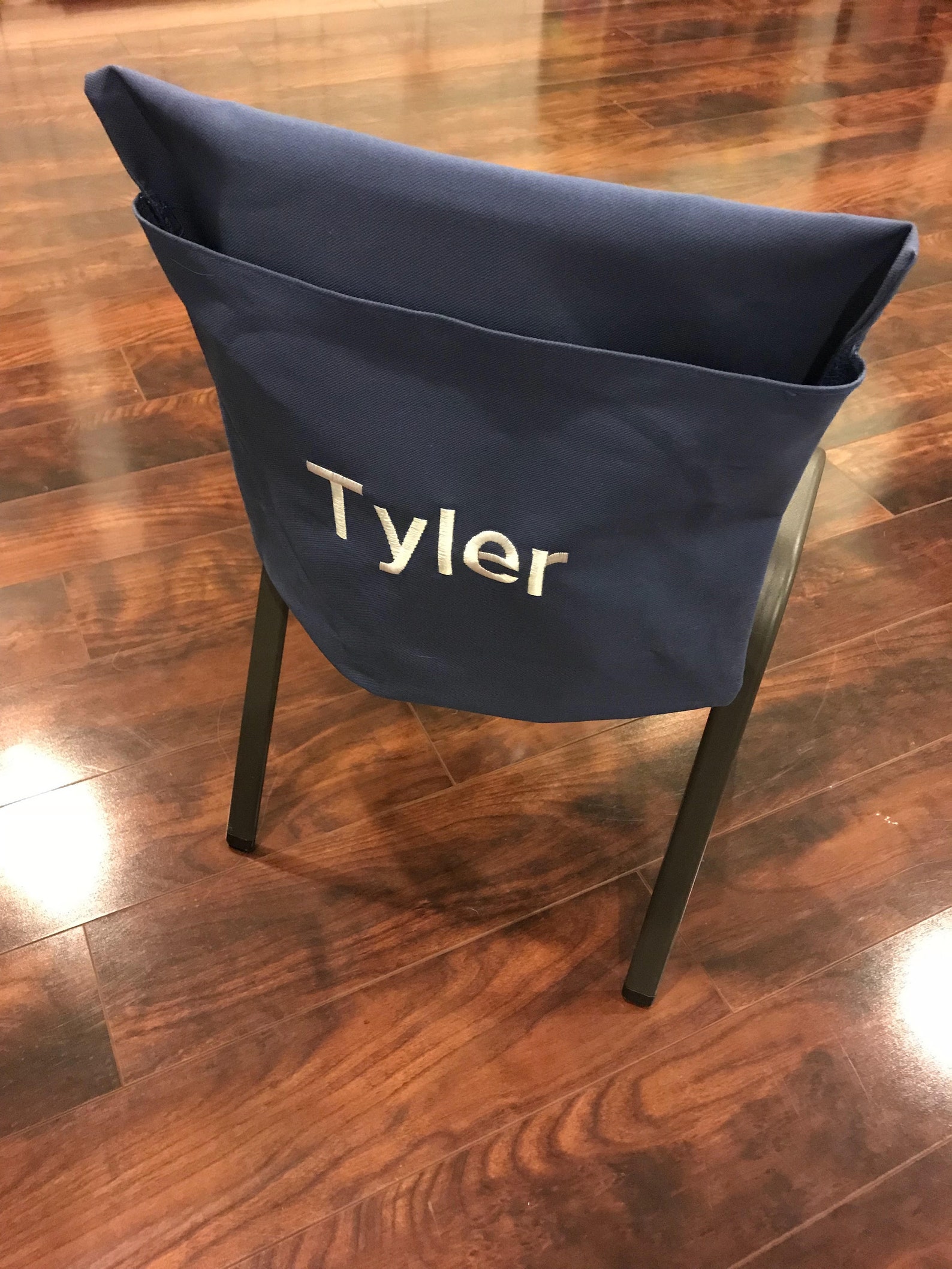 10 Chair Pockets Seat Desk Pouch Canvas Chair Pocket Fits - Etsy