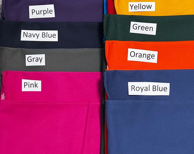 How to MAKE A Chair Pocket, Desk Seat Cover, Pouch INSTRUCTIONS DIY ...