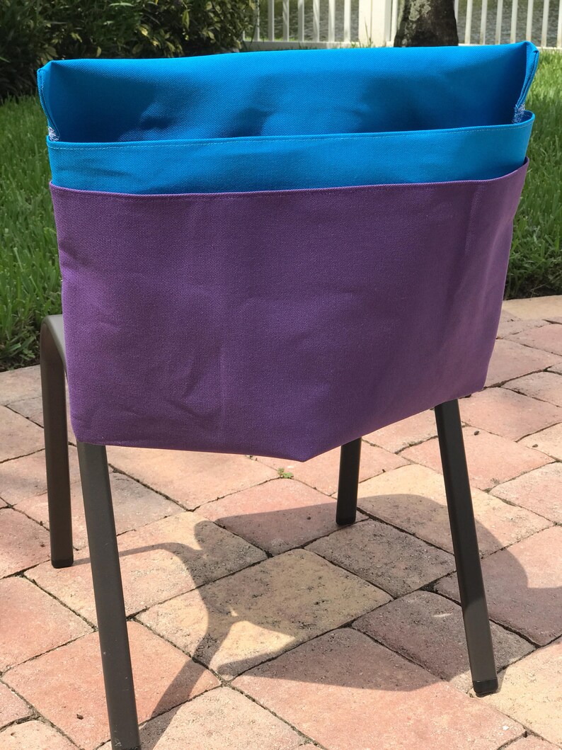 25 2 Pocket Chair Pocket Seat Desk Pouch Create Your OWN - Etsy