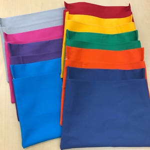 22 Chair Pockets Seat Desk Pouch Washable Colored Duck Cloth - Etsy