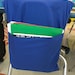 How to MAKE A Chair Pocket, Desk Seat Cover, Pouch INSTRUCTIONS DIY ...