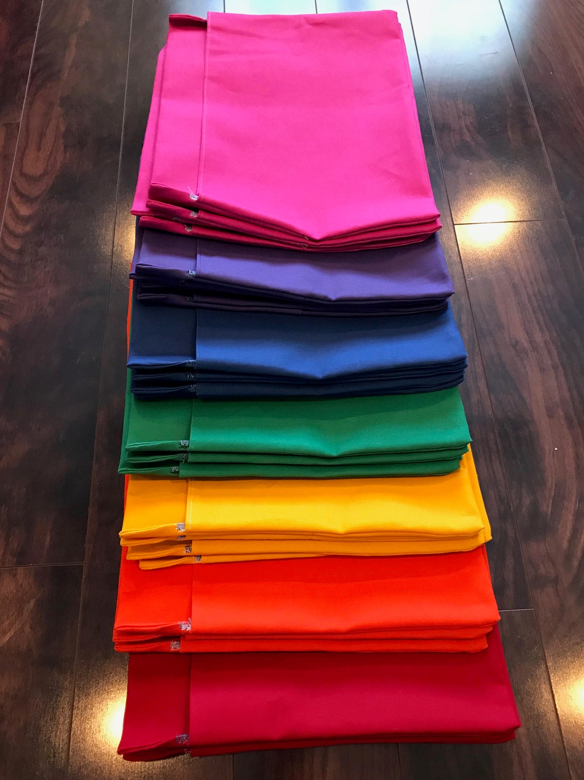 10 Chair Pockets Seat Desk Pouch Canvas Chair Pocket Fits - Etsy