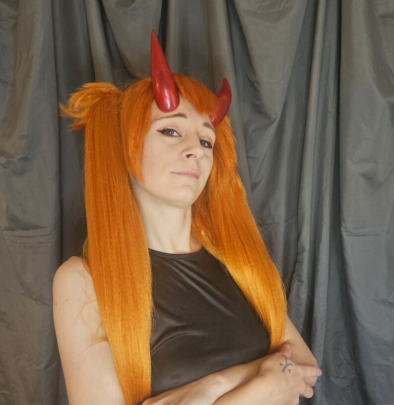 Neon Nebula Oni/demon Horns - Etsy