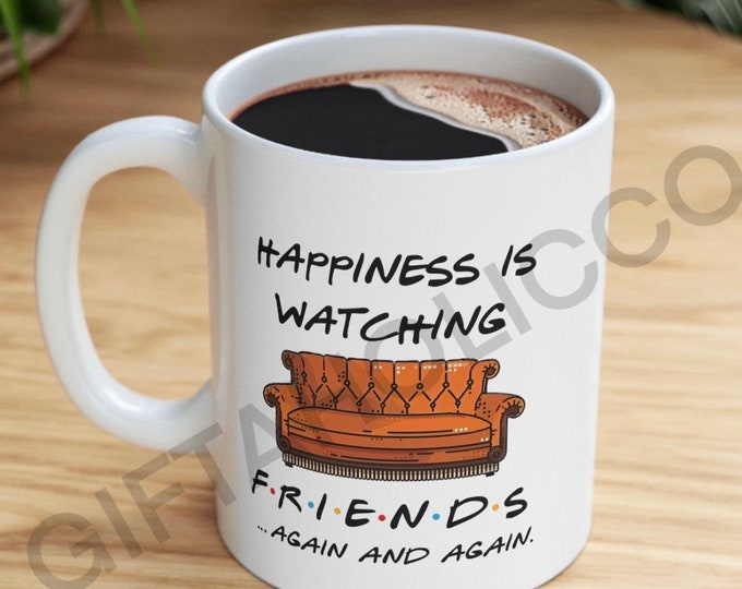 Friends Tv Show Fan Mug, Friends Themed Couch Mug, Friends Series Lover ...