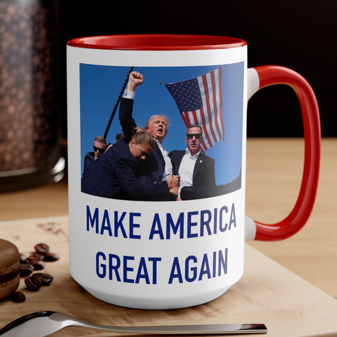 Donald Trump MAGA Mug, Trump Coffee Mug, Presidential Election 2024 ...