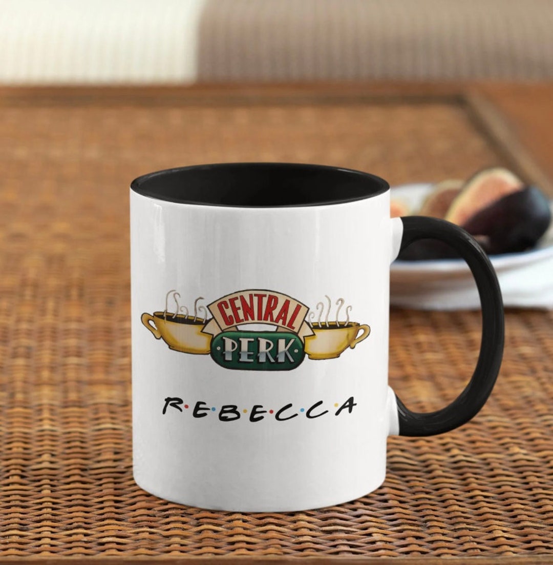 Personalized Central Perk Coffee Mug, Custom Christmas Gift for Friends ...