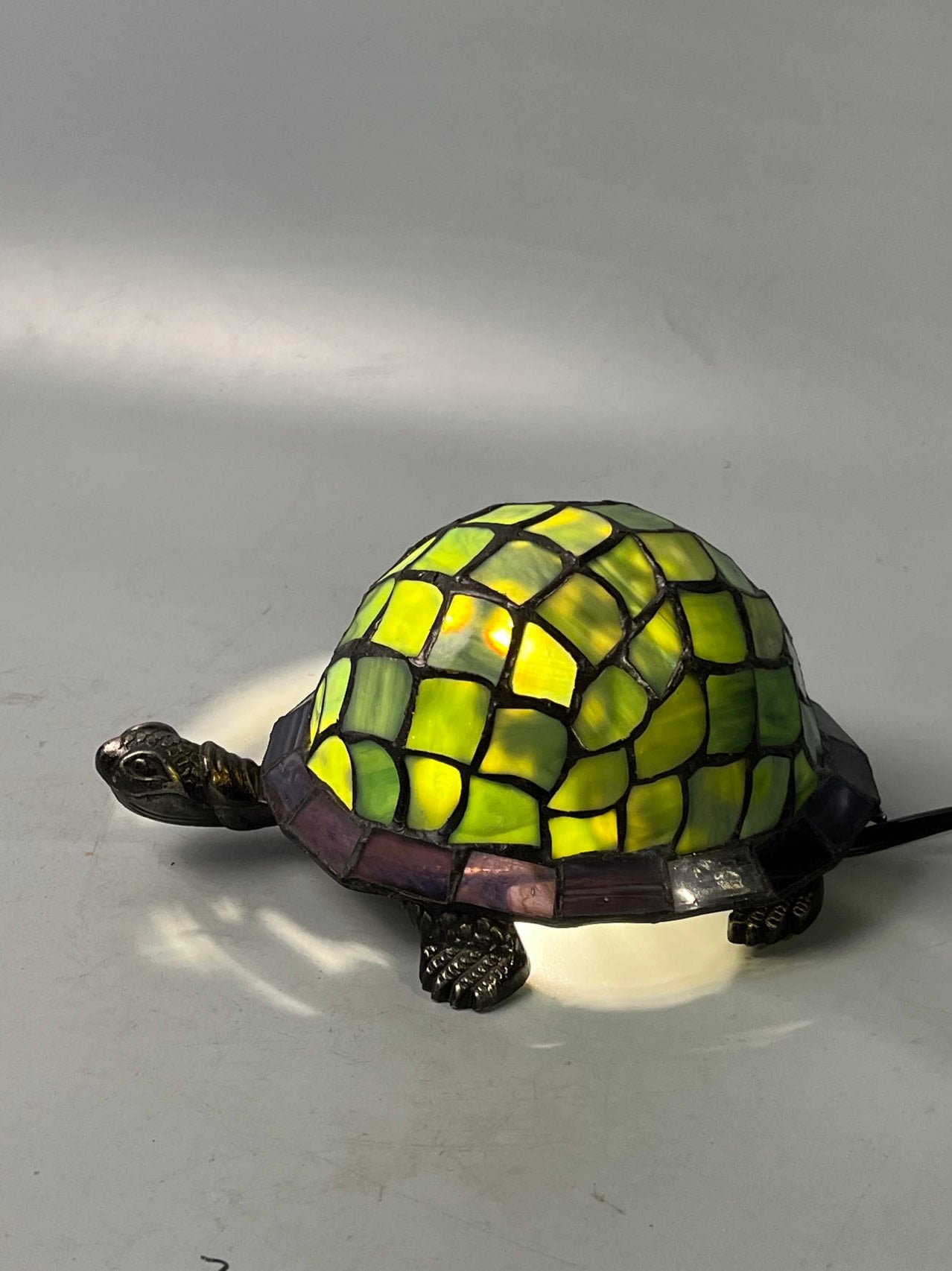 Turtle Tiffany Table Lamp, Home Decor, Animal Lighting - Etsy