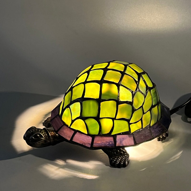 Cool Stained Glass Lamp - Etsy UK