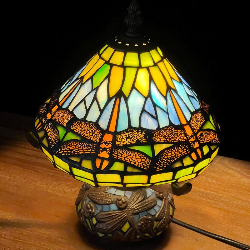 Dragonfly Lamp - Etsy