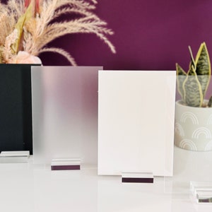 Rectangle Acrylic Blanks 1/8" Acrylic, Laser Cutting, UV Printing DIY ...