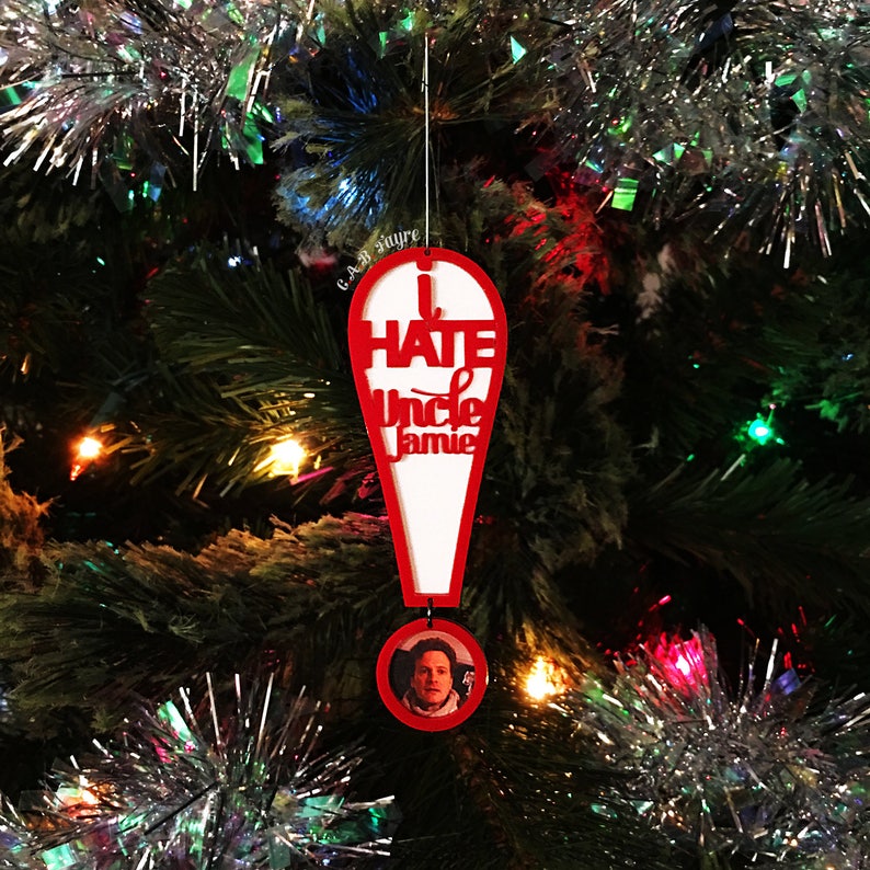 I HATE Uncle Jamie Ornament - Love Actually Movie Quote Ornament ...