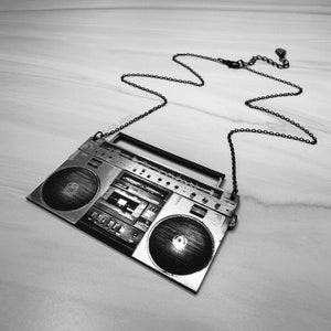 Boombox Necklace - Available in Lime Green, Hot Pink, Neon Yellow ...