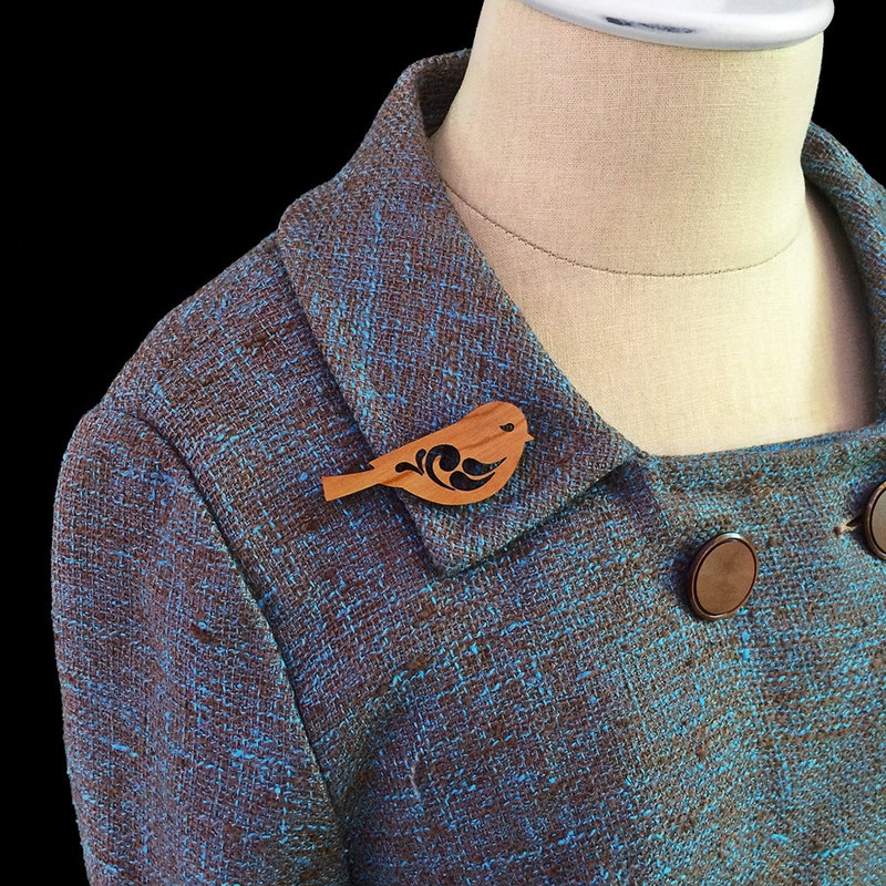 Bird Brooch - Etsy