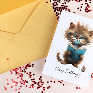 10 Funny and Cute Cat Clipart PNG Bundle Quirky Animals Clip Art ...