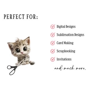 Cute Cat Clipart Bundle, Cute Cats PNG, Happy Cats PNG, Cartoon Cat PNG ...
