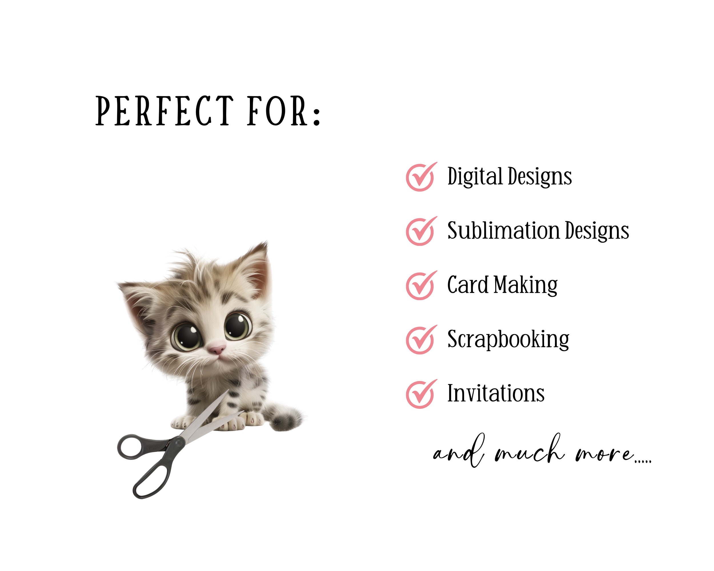Cute Cat Clipart Bundle, Cute Cats PNG, Happy Cats PNG, Cartoon Cat PNG ...