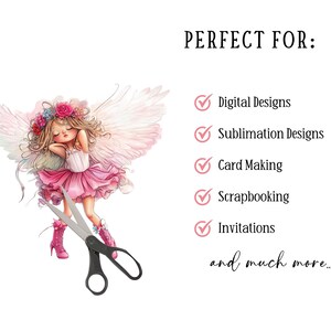 Quirky Girls Clipart, Whimsical Girls Clipart, Quirky Girls Clipart ...