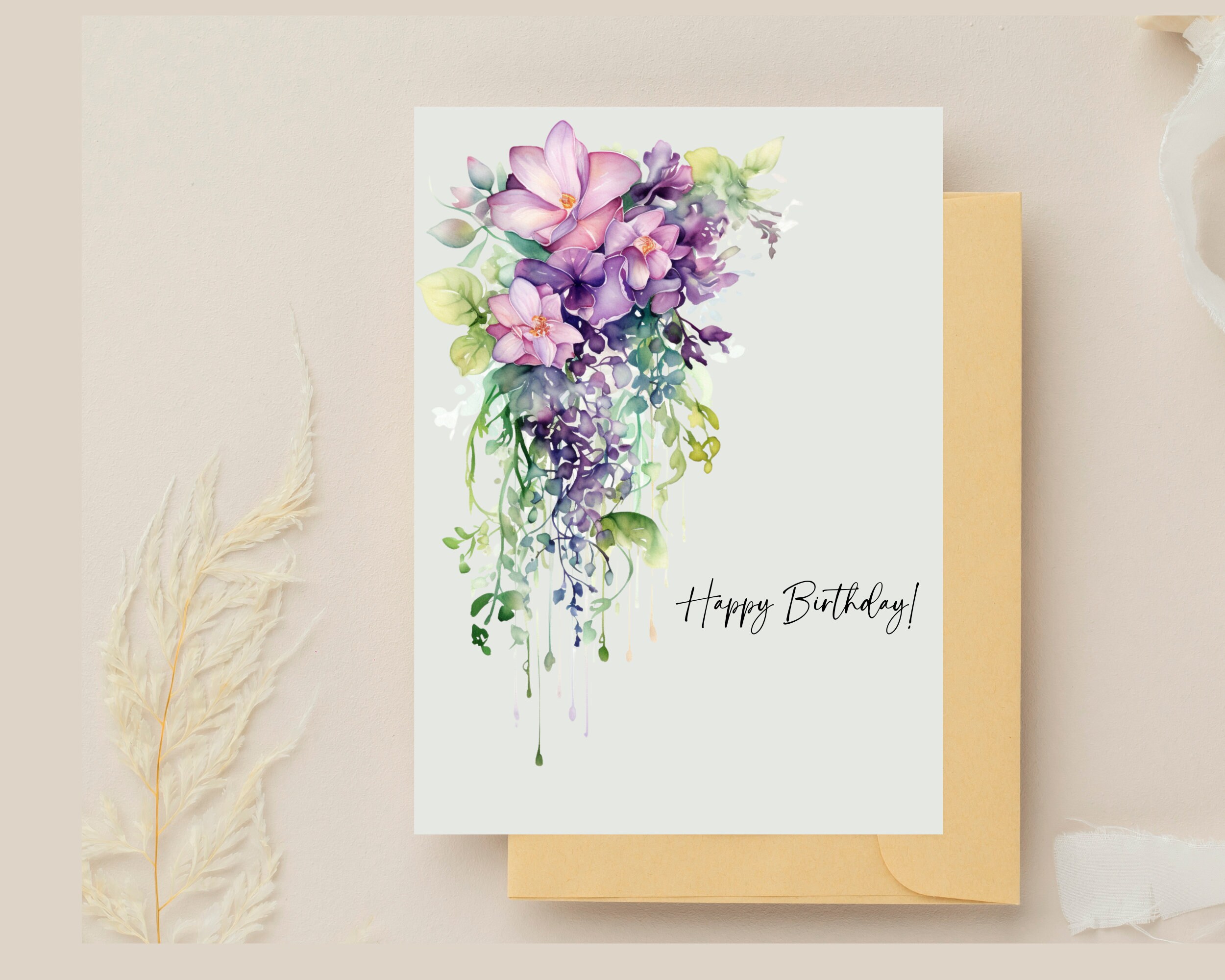 Set of 11 Watercolour Floral Pattern, Watercolour Flower Design ...