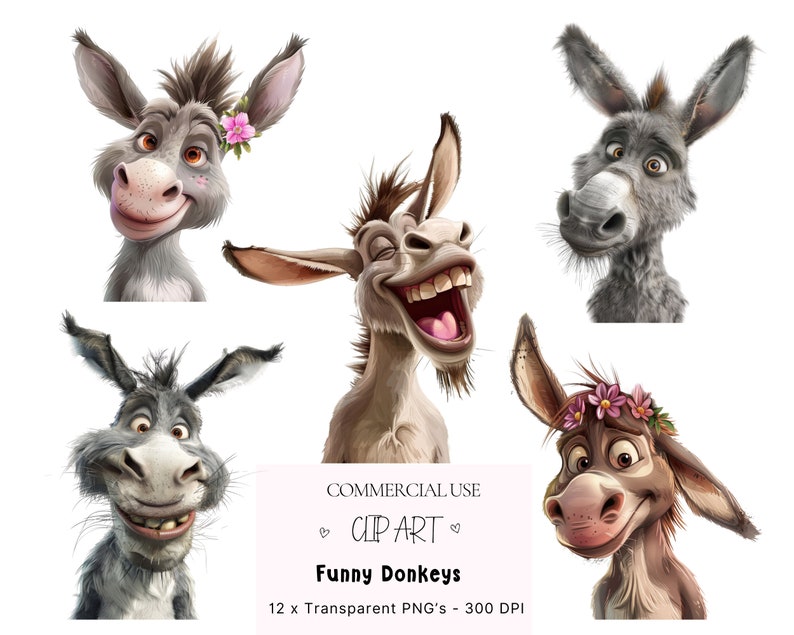 Funny Farm Yard Clipart, Funny Farm Animals, Quirky Farmyard PNG, Funny ...