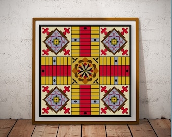 Parcheesi Board Game - Etsy