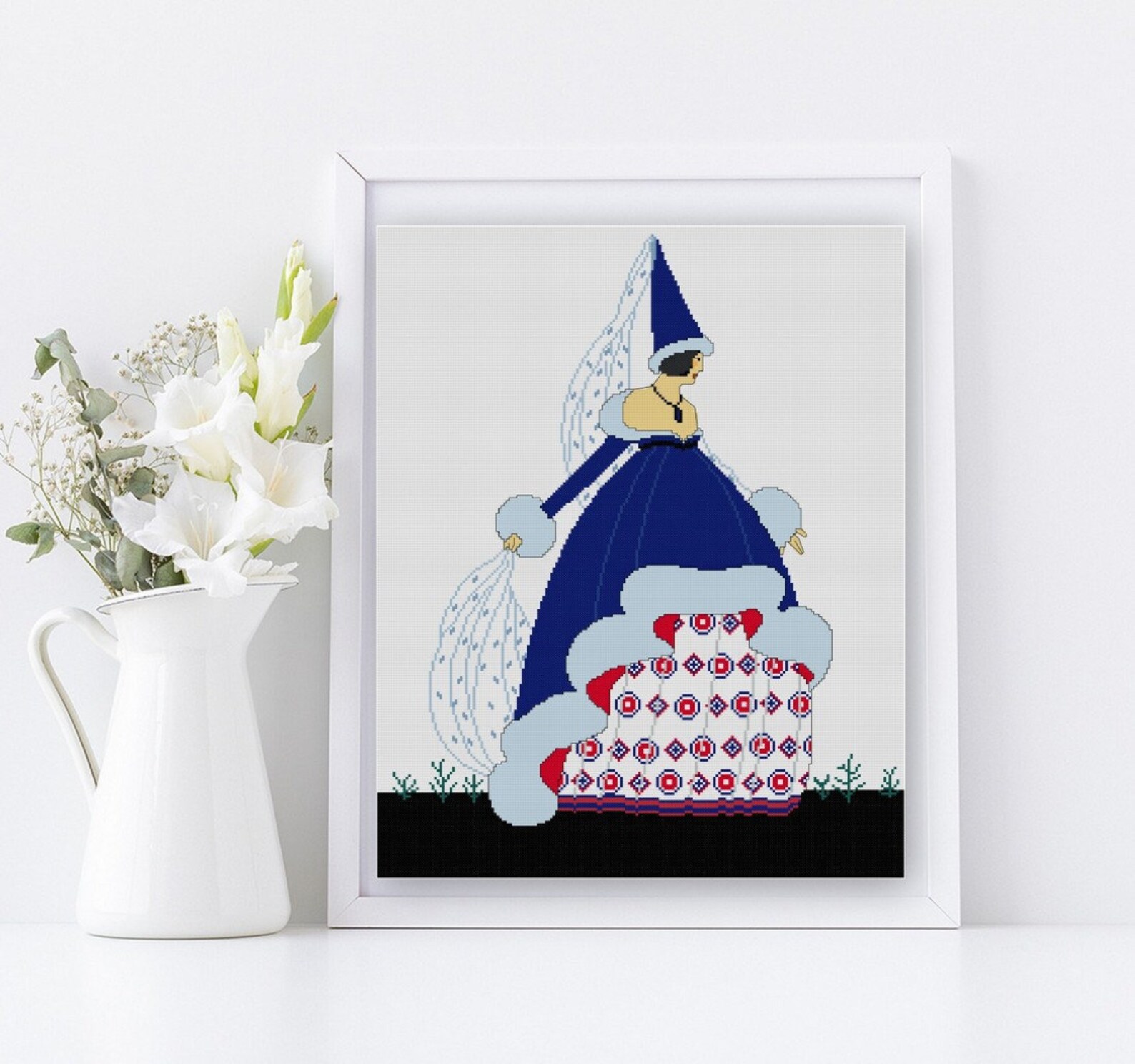 Germinal Germination Cross Stitch Pattern / Martha Romme / | Etsy