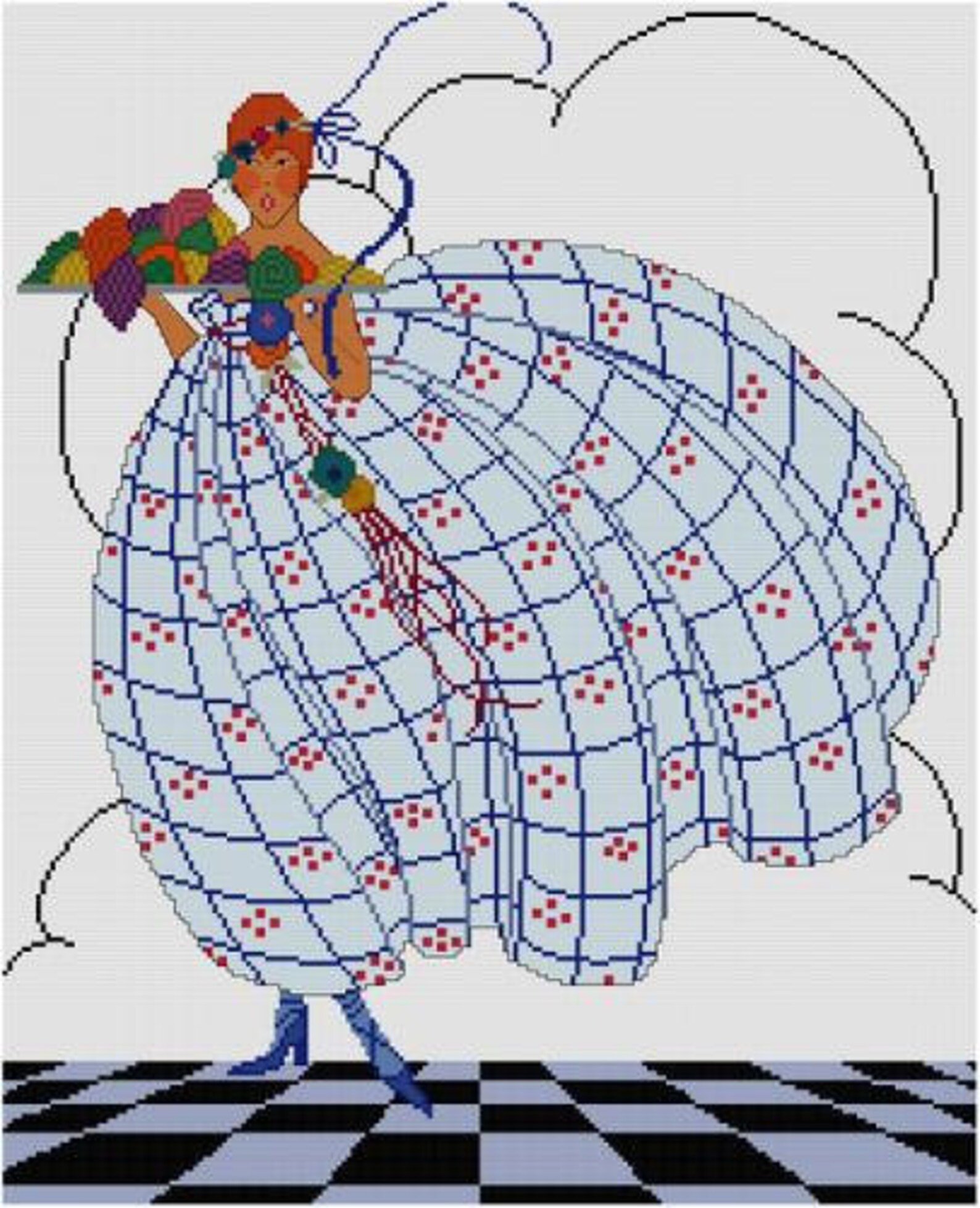 Messidor Harvest Cross Stitch Pattern / Martha Romme / French - Etsy