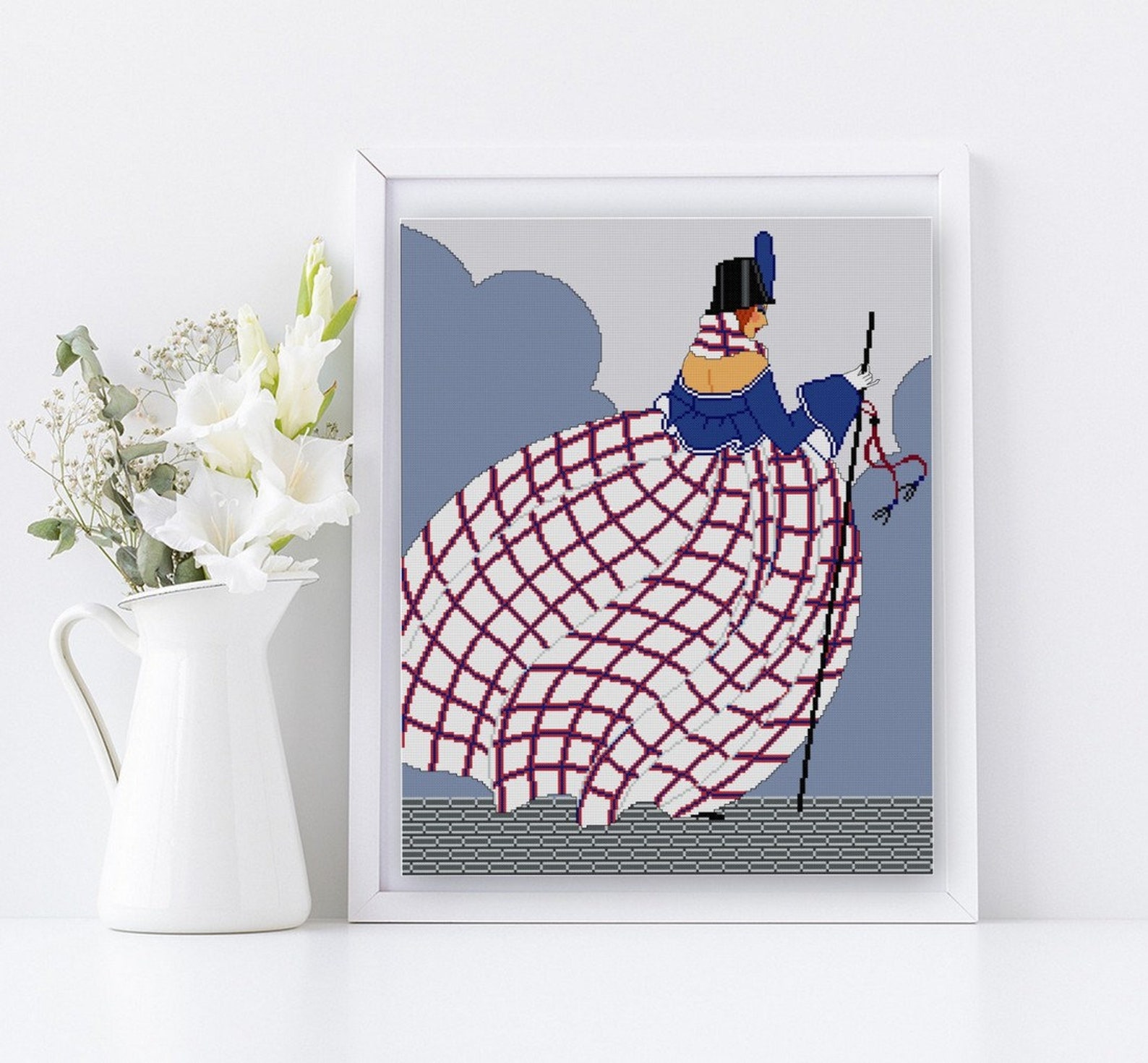 Brumaire Fog Cross Stitch Pattern / Martha Romme / French - Etsy