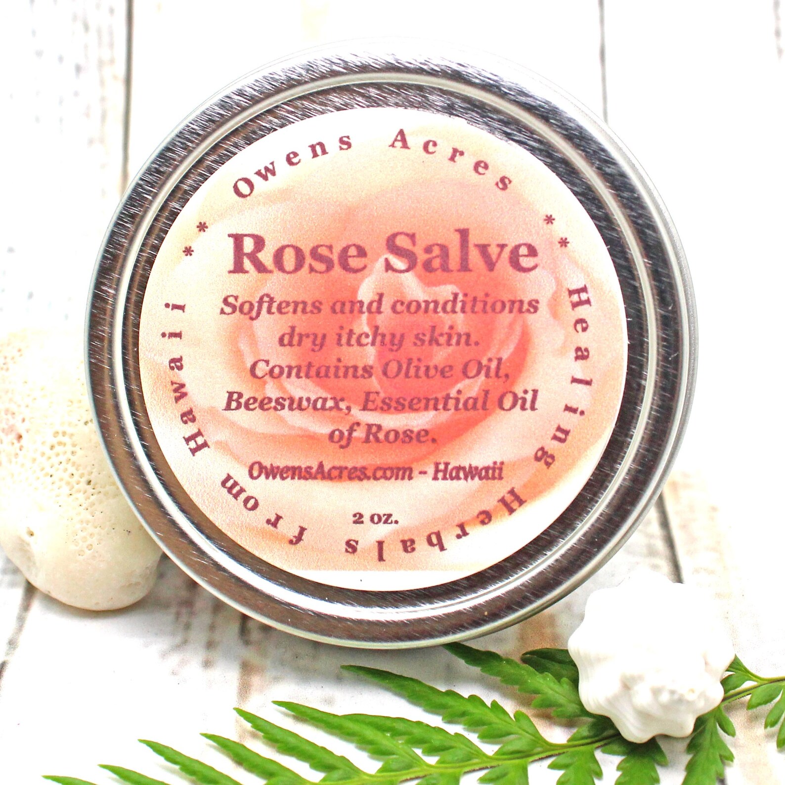 ROSE SALVE / Soothing Rose Salve for Skin / Solid Perfume / - Etsy
