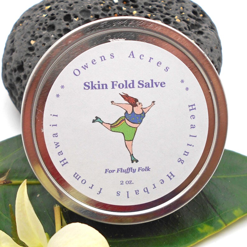 SKIN FOLD / Herbal Salve for Skin Fold Rashes / Fat Roll Rash | Etsy