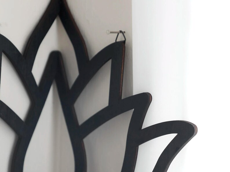 Lotus Corner Shelf Display Wall Shelves Home Decoration Durable Storage ...