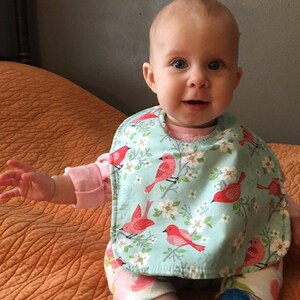 Baby Bib Dribble Bib Handmade Bib Drool Bib Black and - Etsy