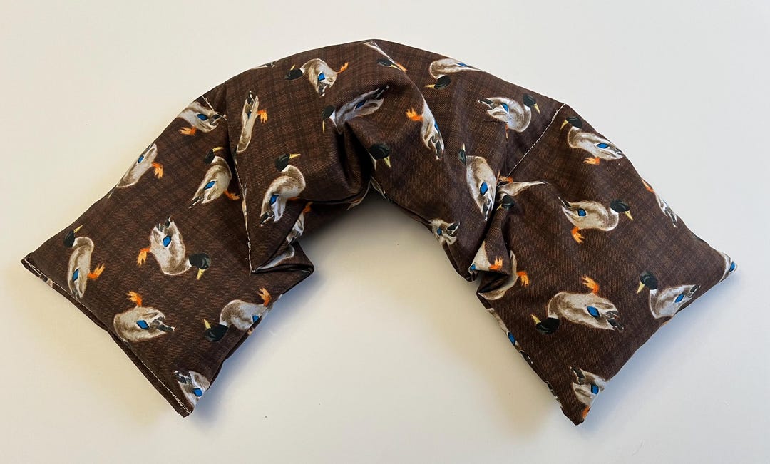 Duck Print Rice Heating Pad: Scented Neck Wrap - Etsy