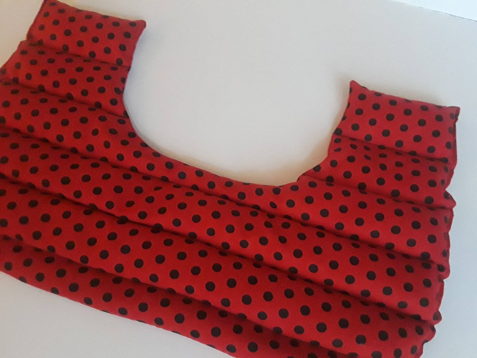 Heat Pack for Neck and Shoulders/ Rice Heating Pad Flaxseed | Etsy